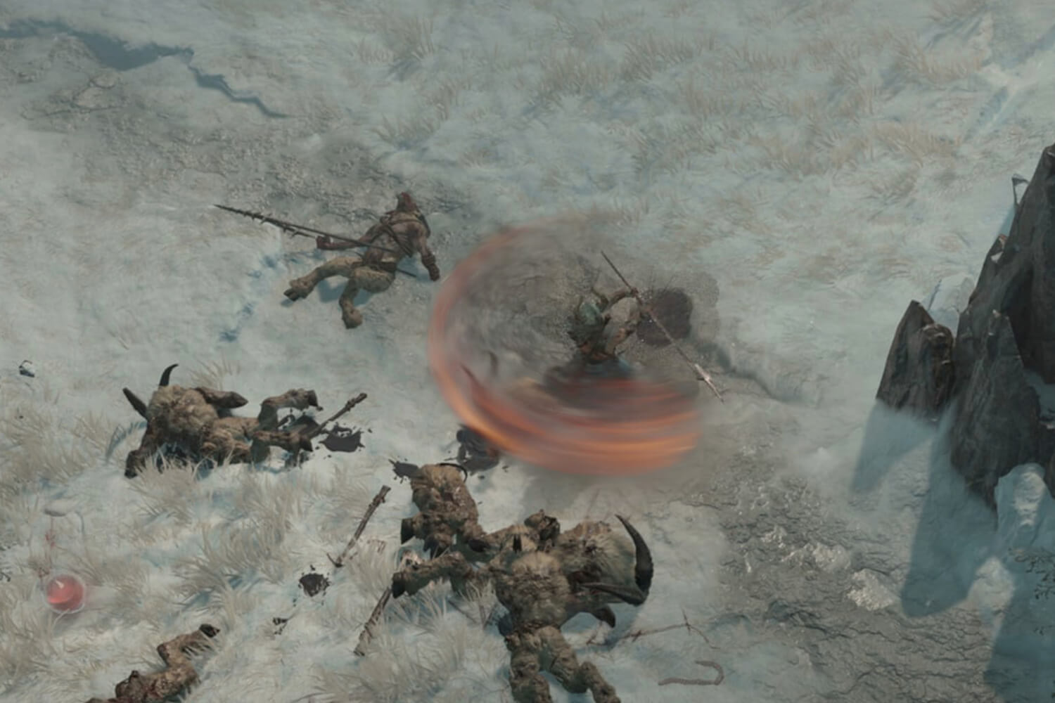 Whirlwind Barbarian build in Diablo 4