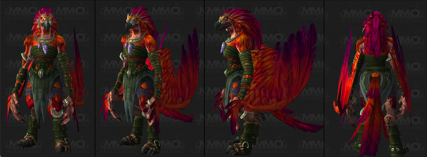 Troll Druid Form Color Chart