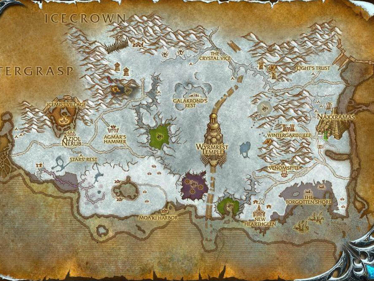 WotLK Zones – What Northrend places are there?