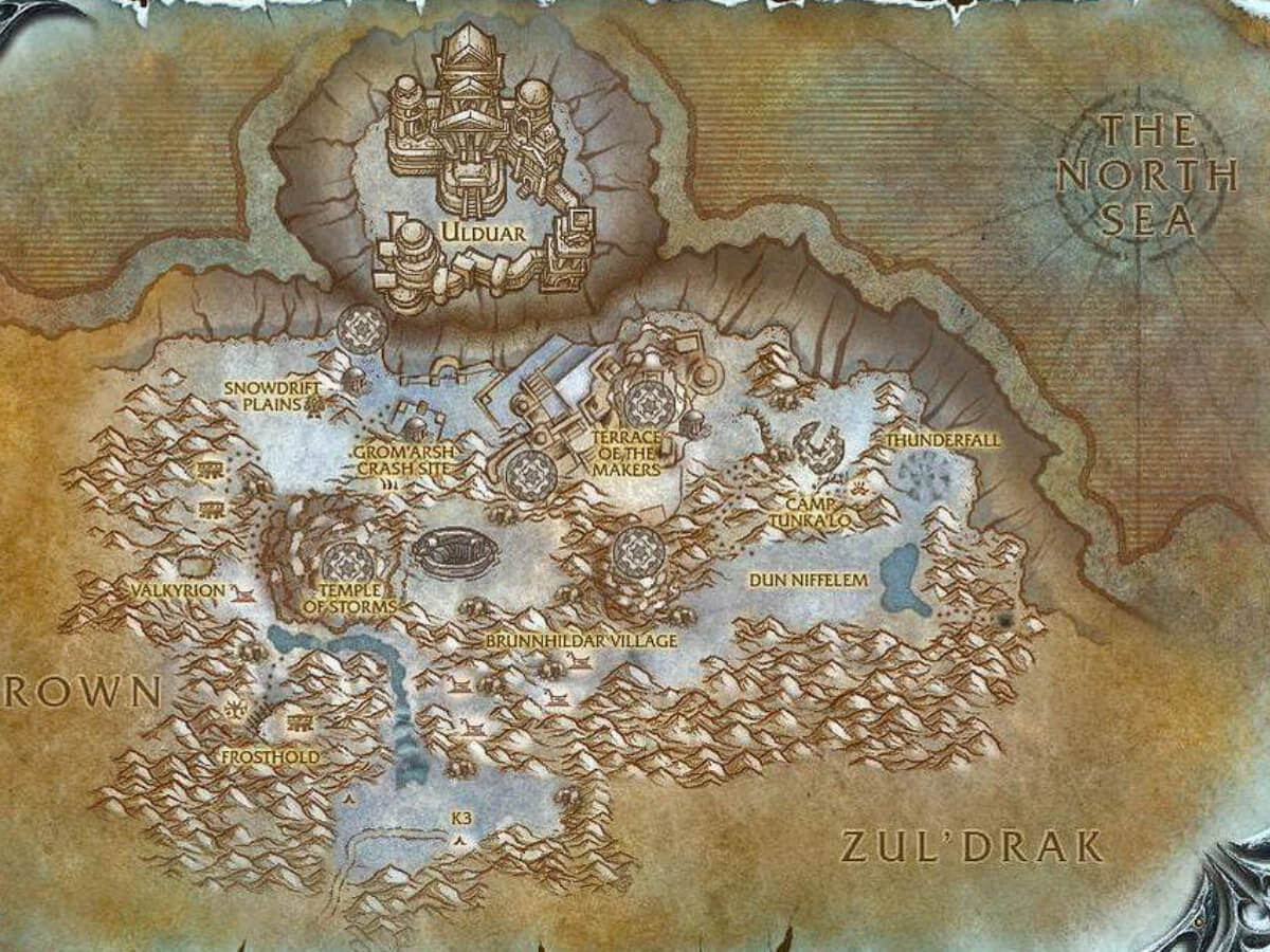 WotLK Zones – What Northrend places are there?
