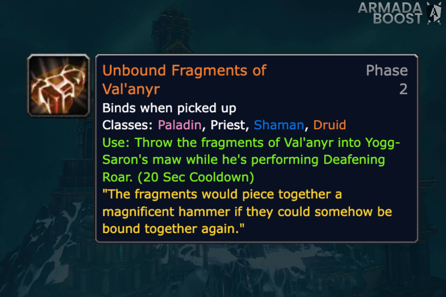 Val'anyr: how to get this legendary hammer and how is it good?